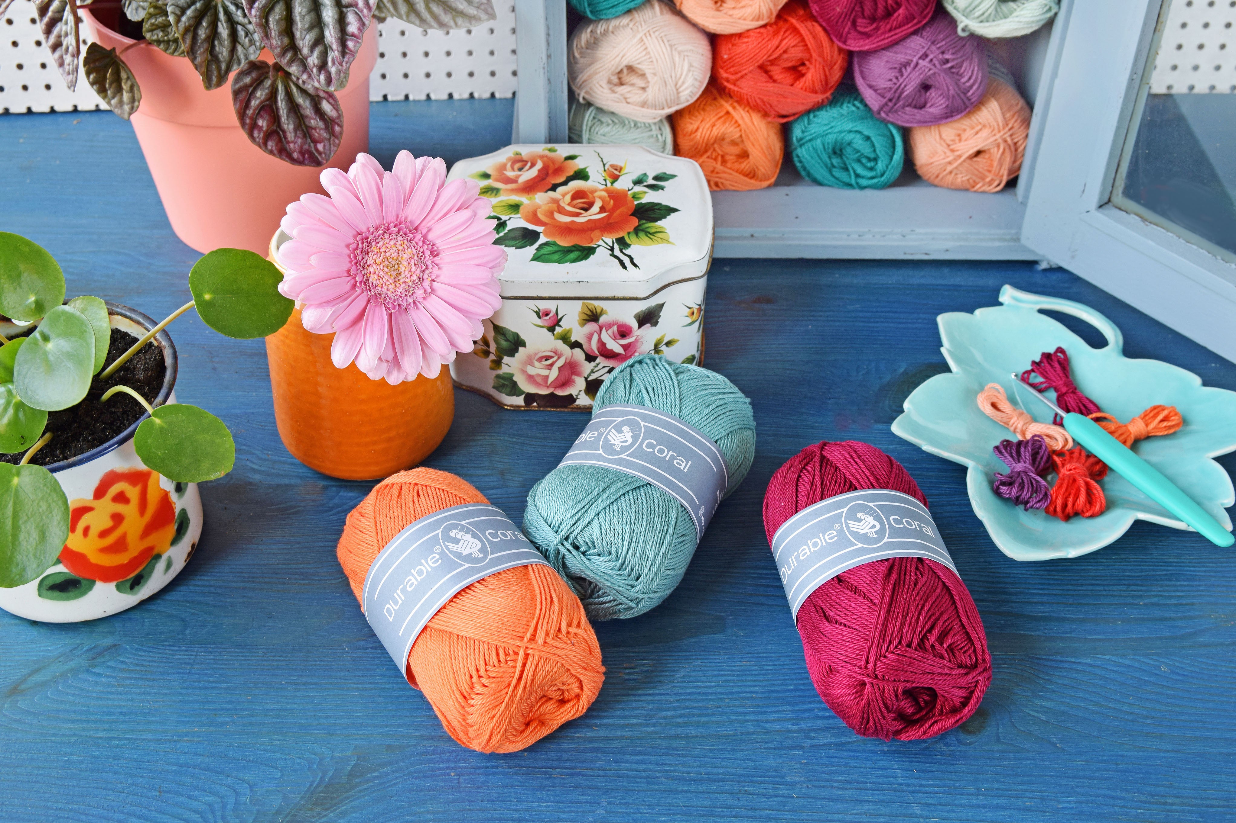 Coral - 100% coton – Mercerie de La Réunion
